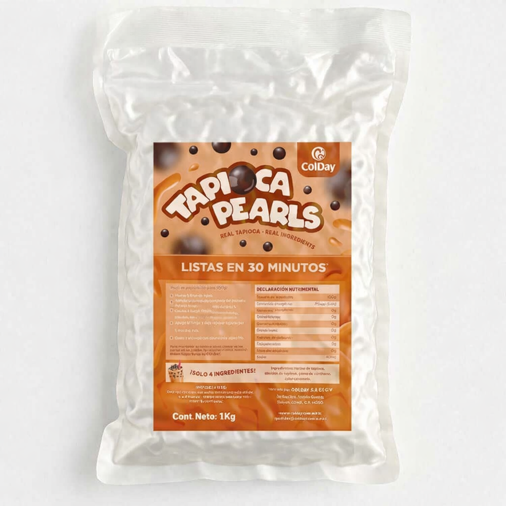 Perlas Tapioca (Boba) - 3 pack 1 Kg c/u PROMO 3x1 Total: 9kg – Colday Cafe