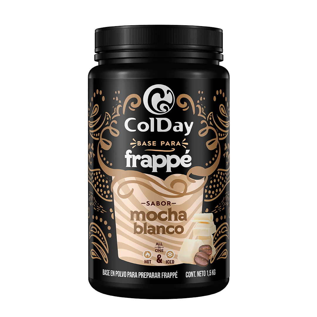 Bases para Frappe – Mocha Blanco 1.5kg – Colday Cafe