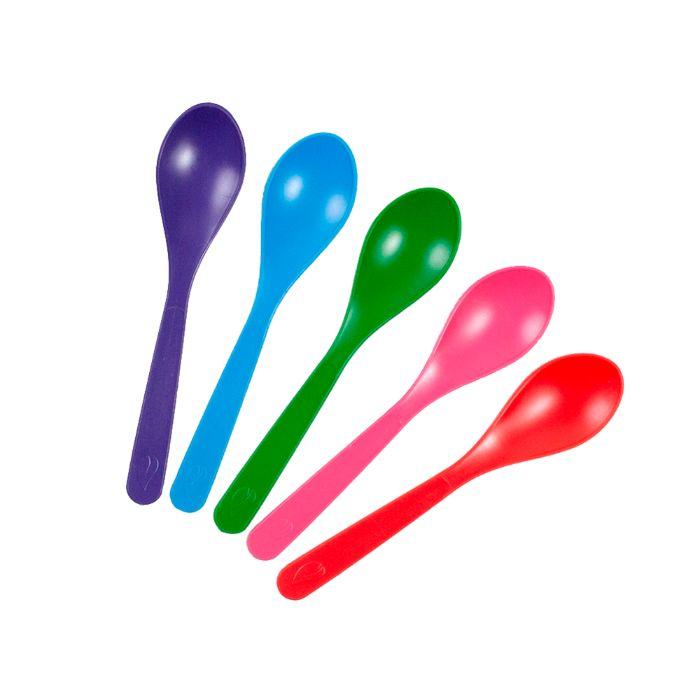 Cucharas colores vivos biodegradables – Colday Cafe