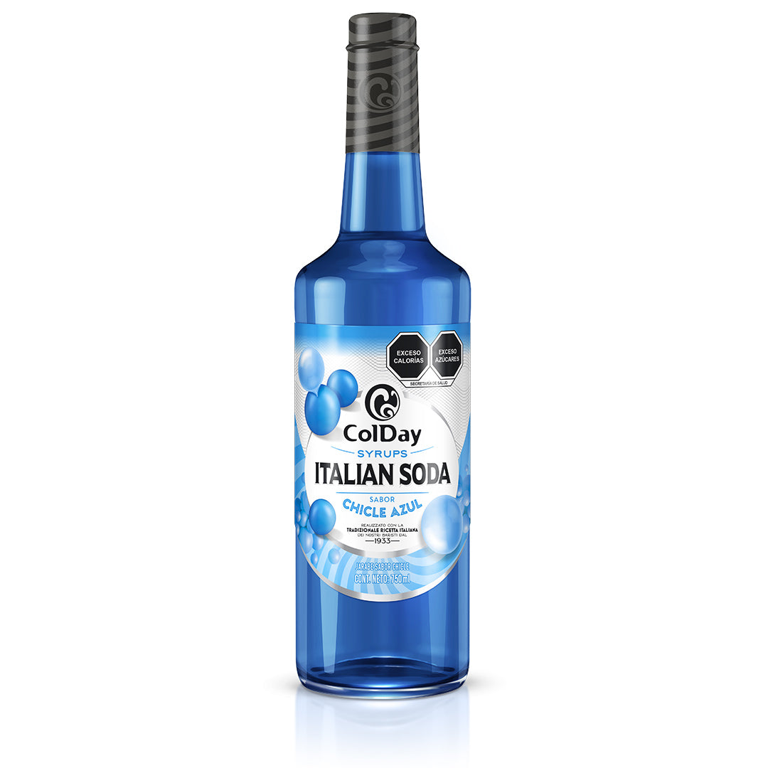 Sodas Italianas Sabor Chicle Azul | Colday – Colday Cafe